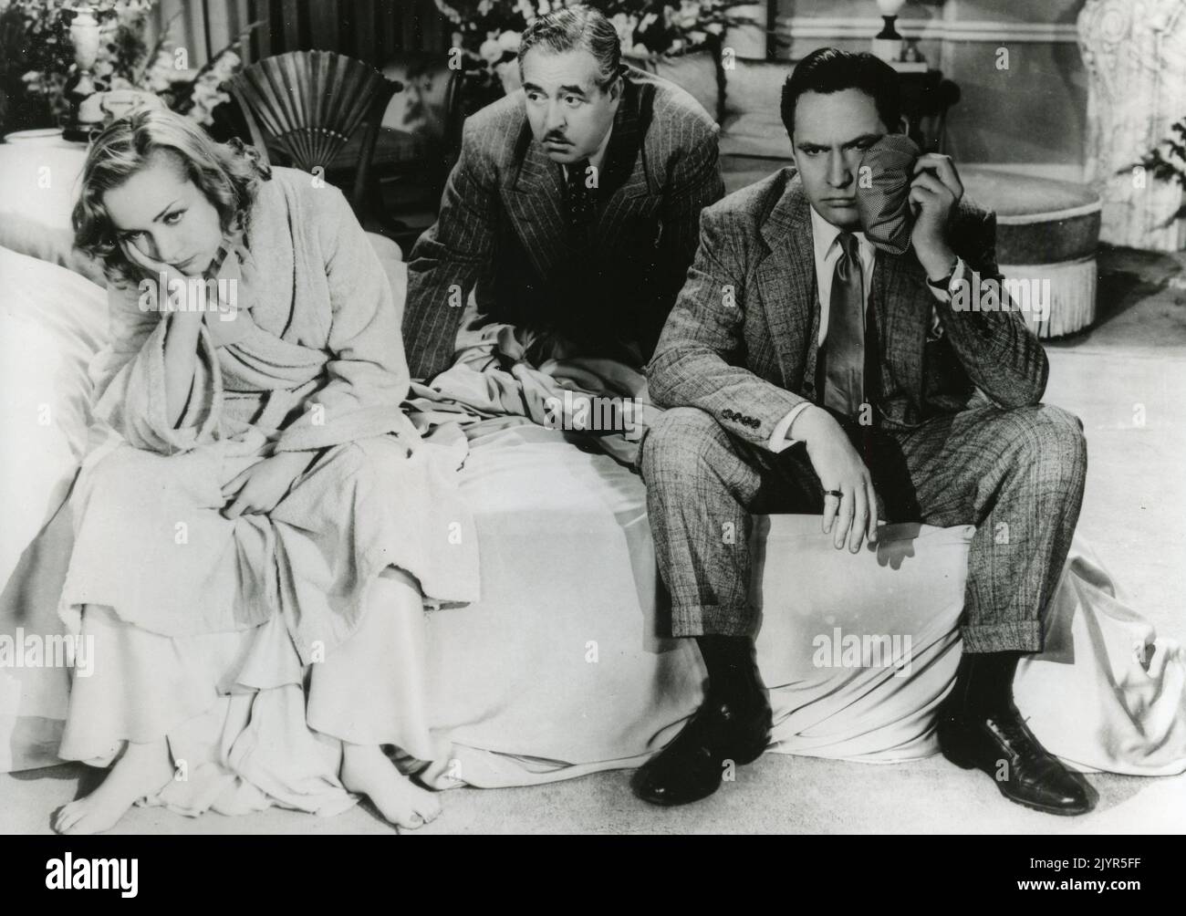 Carole lombard walter connolly fredric hi-res stock photography and ...