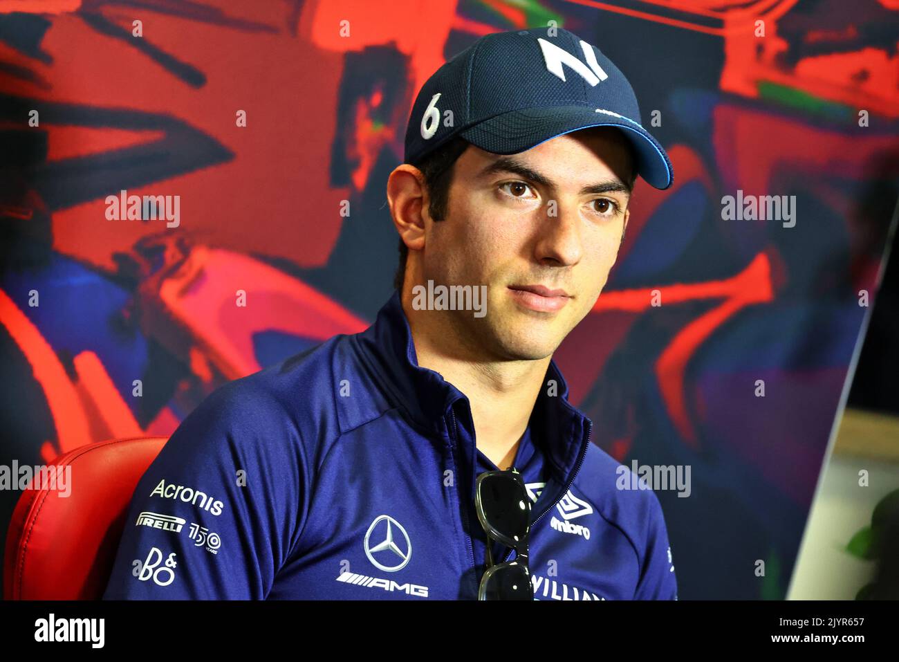 LATIFI Nicholas (can), Williams Racing FW44, portrait during the ...
