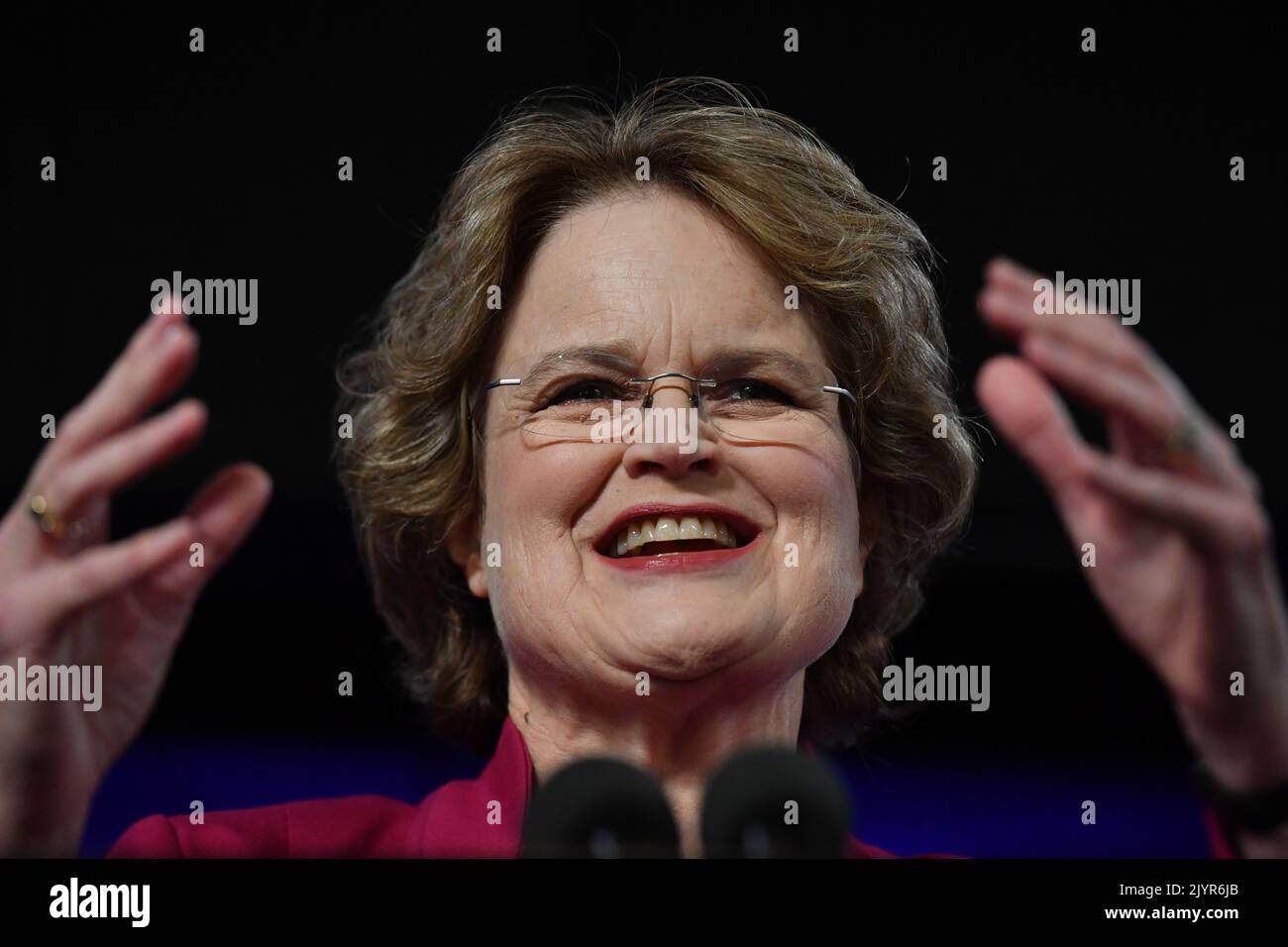 Outgoing Department of Foreign Affairs and Trade Secretary Frances ...