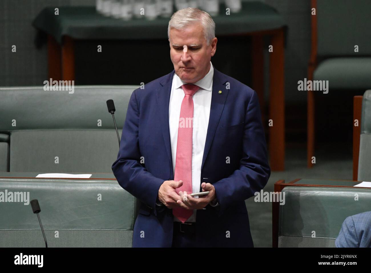 Nationals member for Riverina Michael McCormack arrives for Question ...