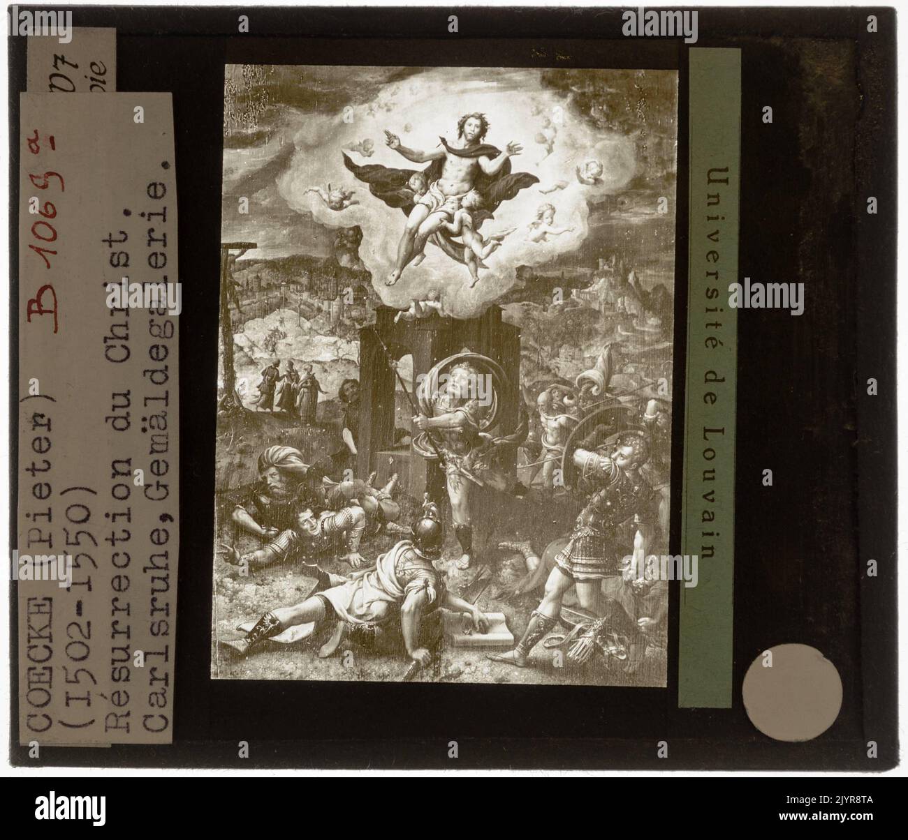 Pieter Coecke van Aelst. Triptych of the Verrijvenis Central Panel Stock Photo - Alamy