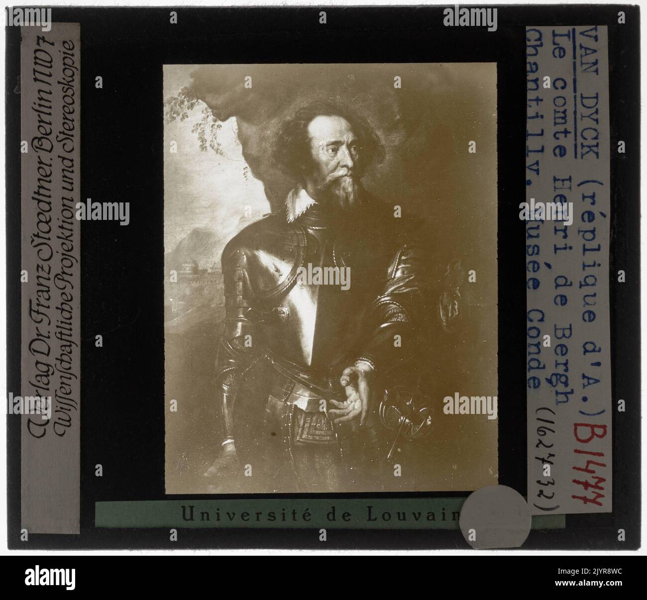 Anthony Van Dyck. Portrait of Count Henri De Bergh Stock Photo - Alamy