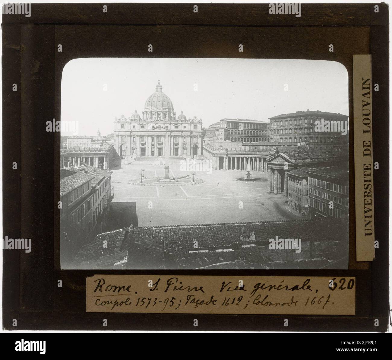 This panoramic view of Vatican City showcases St. Peter's Square, St ...