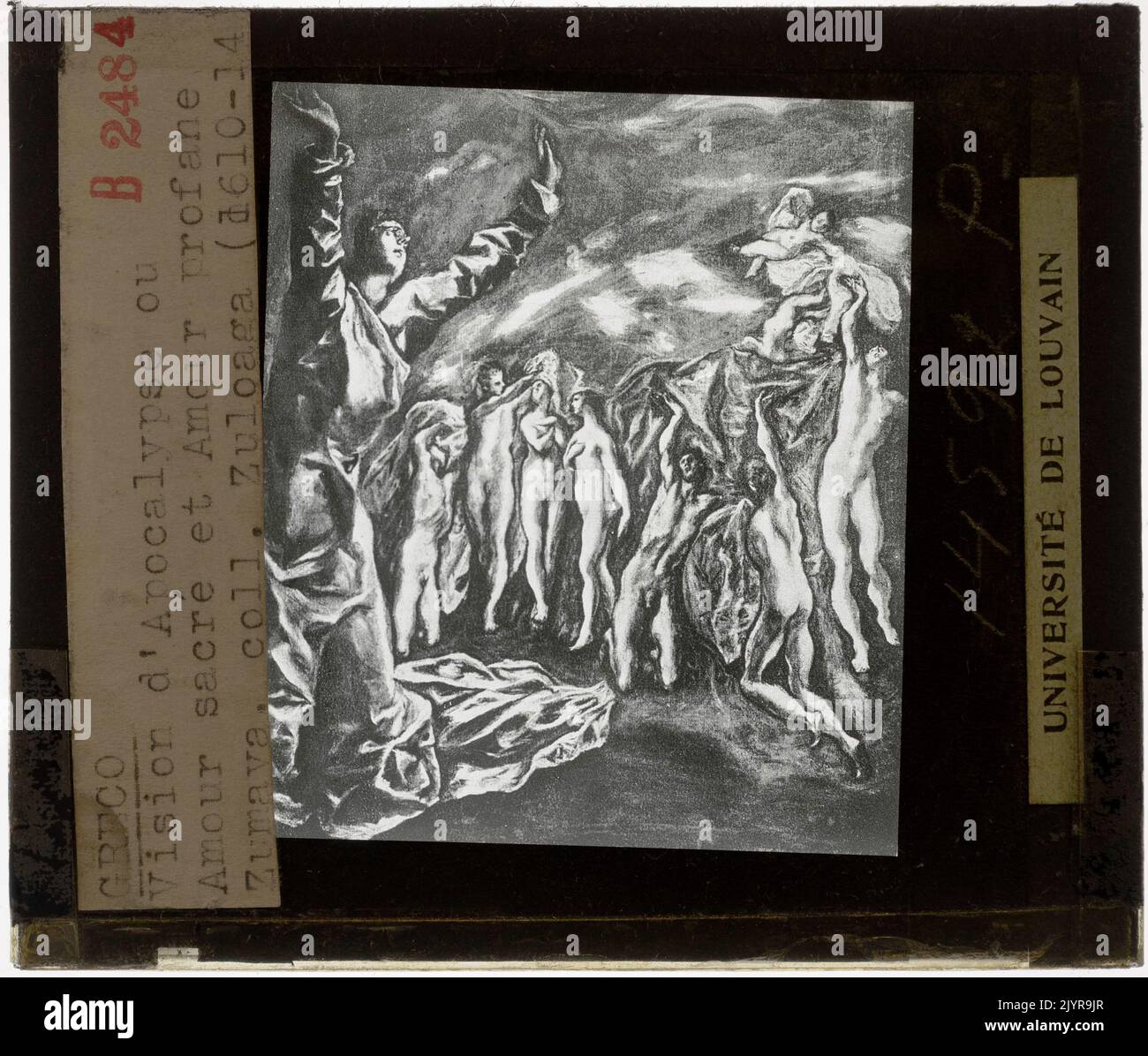 El Greco's 'The Vision of Saint John' is a renowned painting that ...