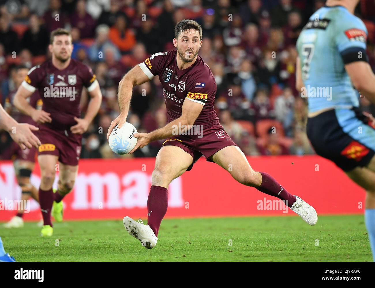 Maroons player Ben Hunt during Game 2 of the 2021 State of Origin ...