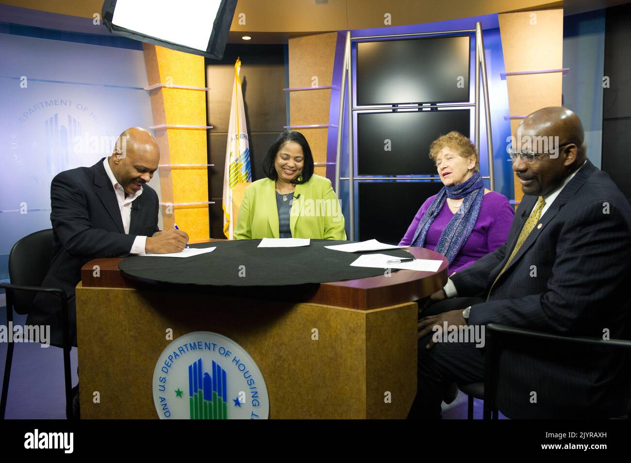 Core Values Accountability Roundtable at HUD headquarters, with Deputy ...