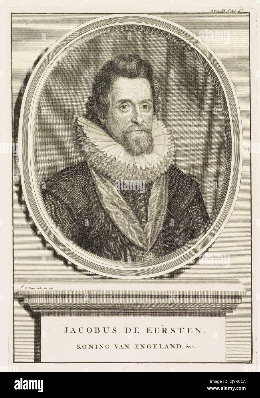 Jacobus the first Stock Photo - Alamy