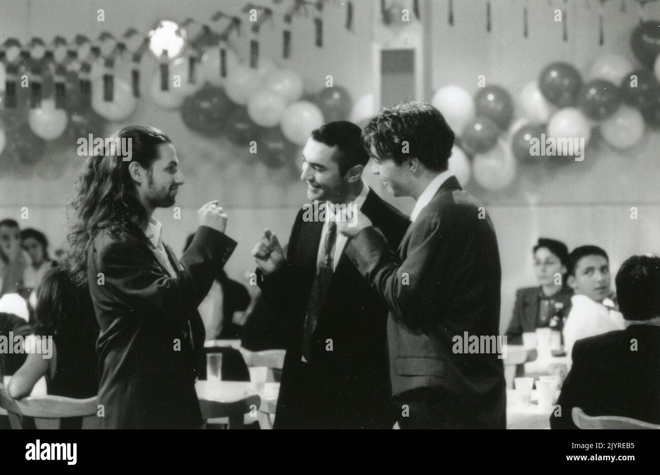 Actors Adam Bousdoukos, Aleksander Jovanovic, and Mehmet Kurtulus in ...