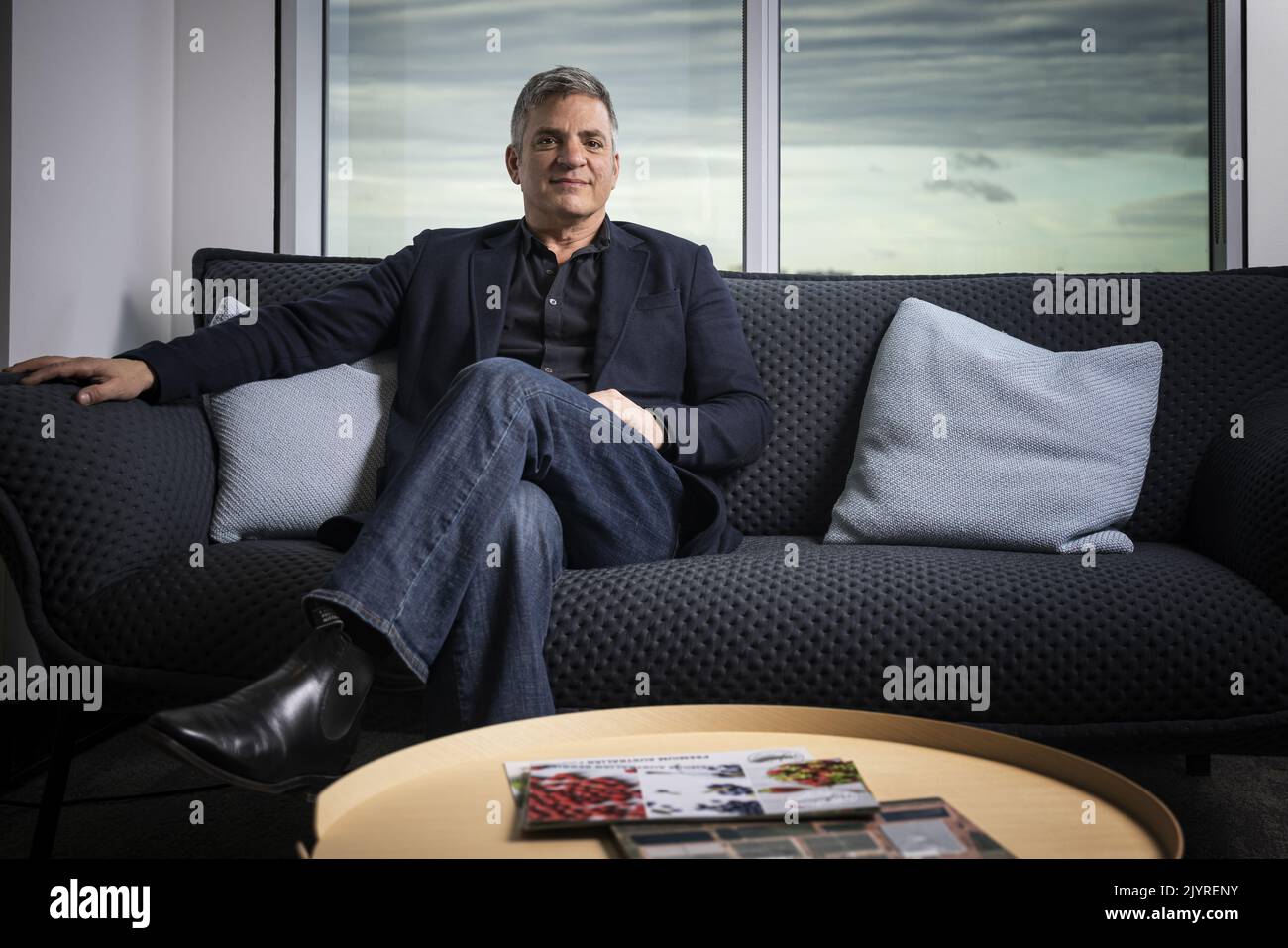 Victor Smorgon Group CEO Peter Edwards poses for a photgraph in ...