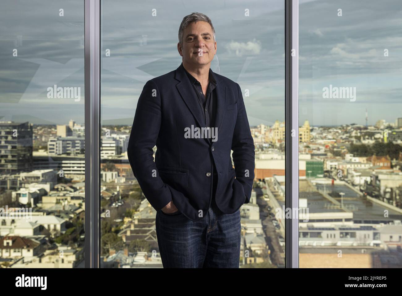 Victor Smorgon Group CEO Peter Edwards poses for a photgraph in ...