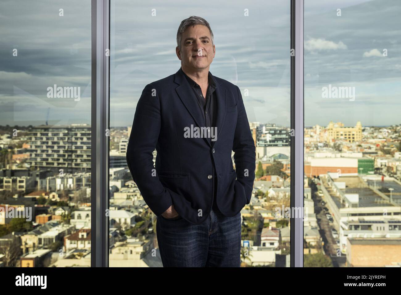 Victor Smorgon Group CEO Peter Edwards poses for a photgraph in ...