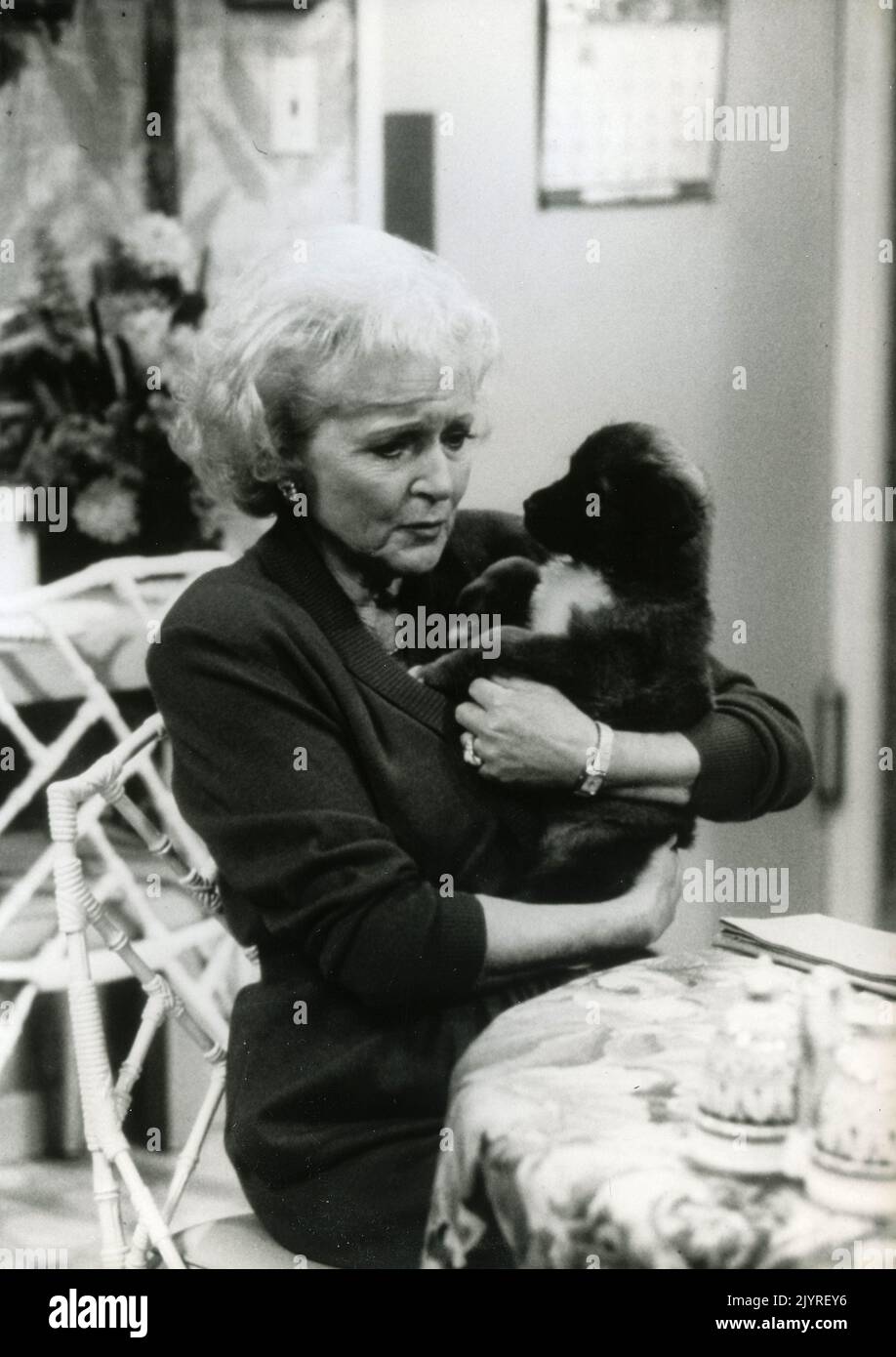 American actress Rue McClanahan in the TV Series Golden Girls, USA 1992 ...