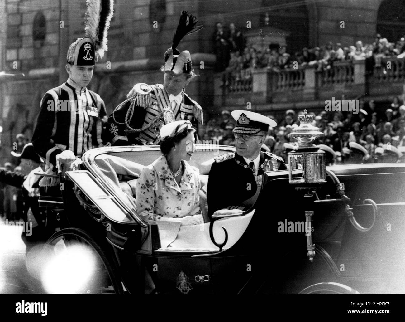 King gustaf vi adolf hi-res stock photography and images - Alamy