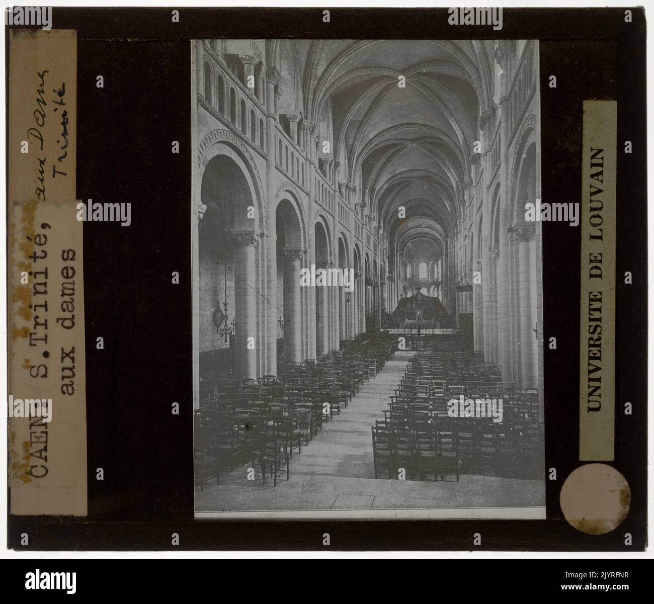 The Church of Sainte-Trinité in Caen is a prime example of Norman ...