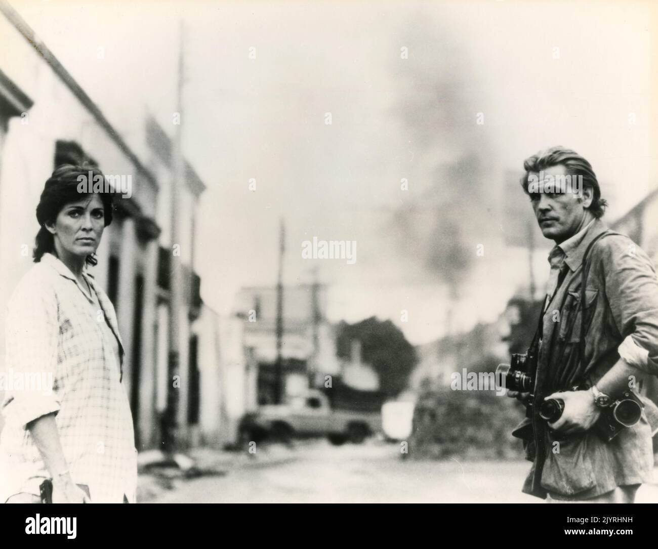 American Actress Joanna Caasidy And Actor Nick Nolte In The Movie Under