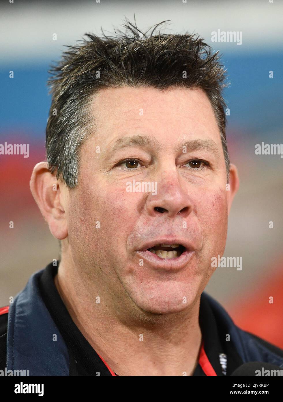 Saints coach Brett Ratten during the AFL Round 17 match between ...
