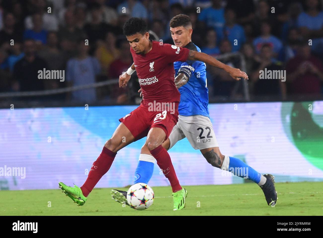 Napoli, Italy. 07th Sep, 2022. Giovanni Di Lorenzo of SSC Napoli and ...