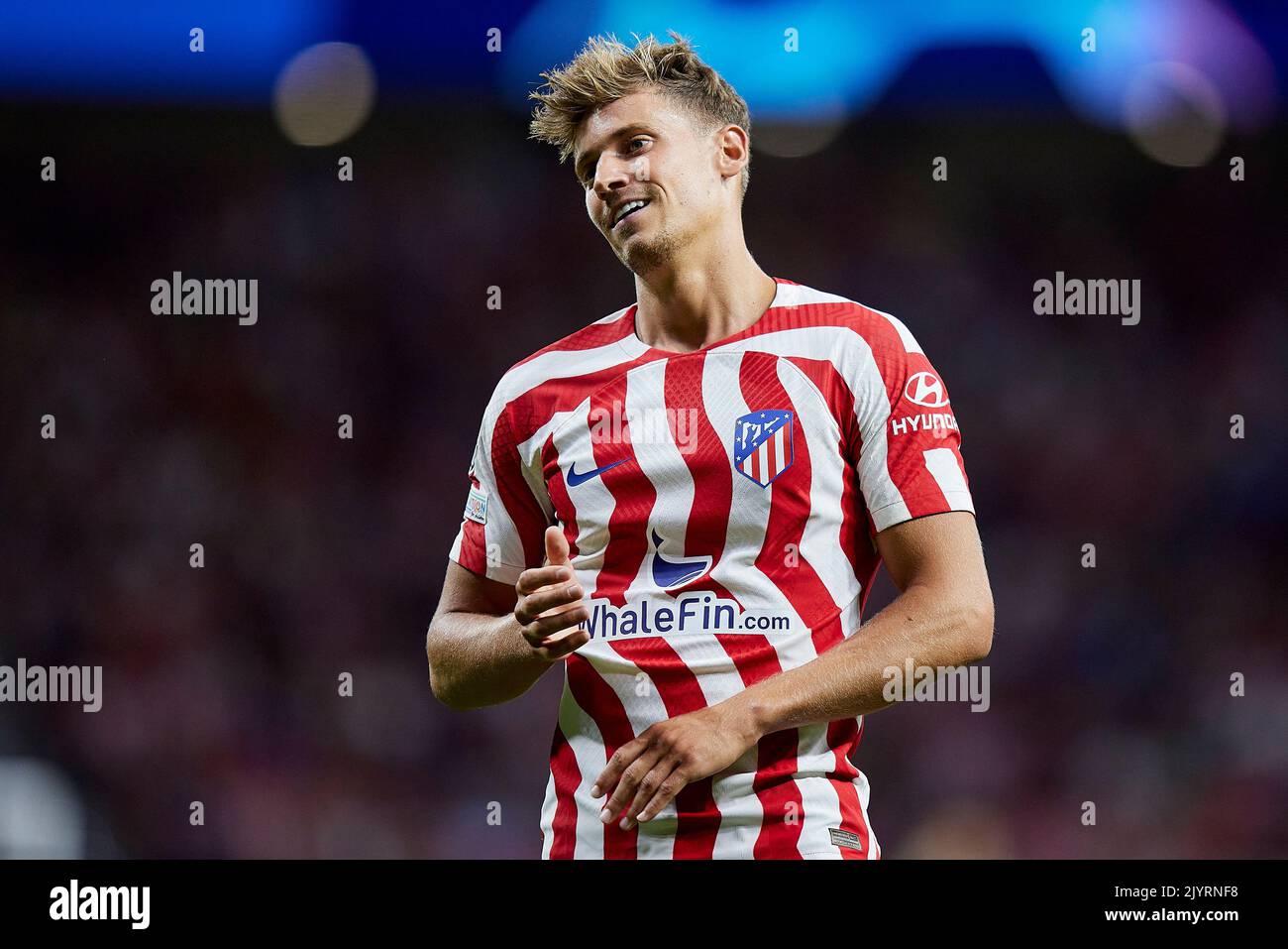 Marcos Llorente of Atletico de Madrid during the UEFA Champions League ...