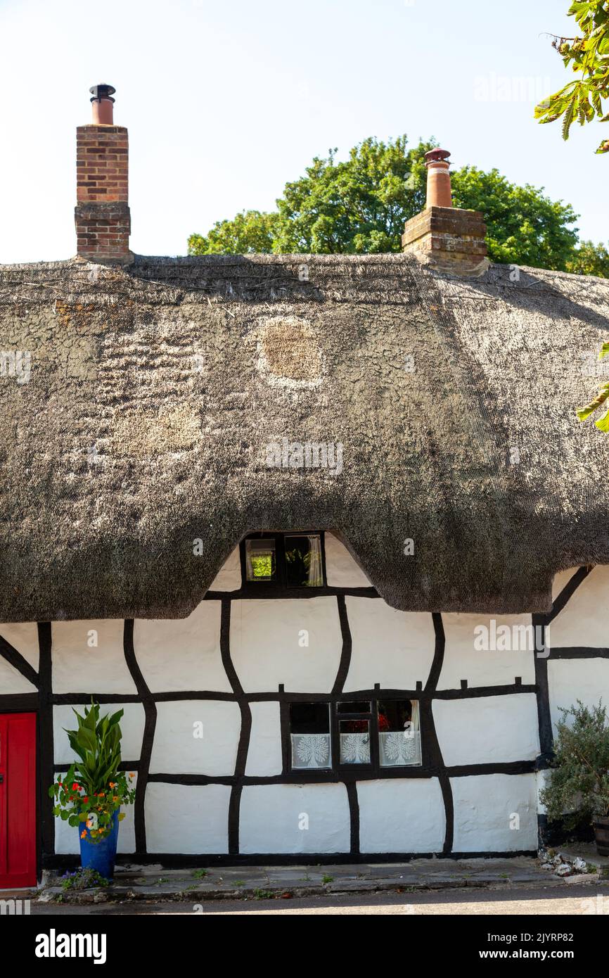 A beautiful thatched cottage in the pretty village of Nether Wallop ...