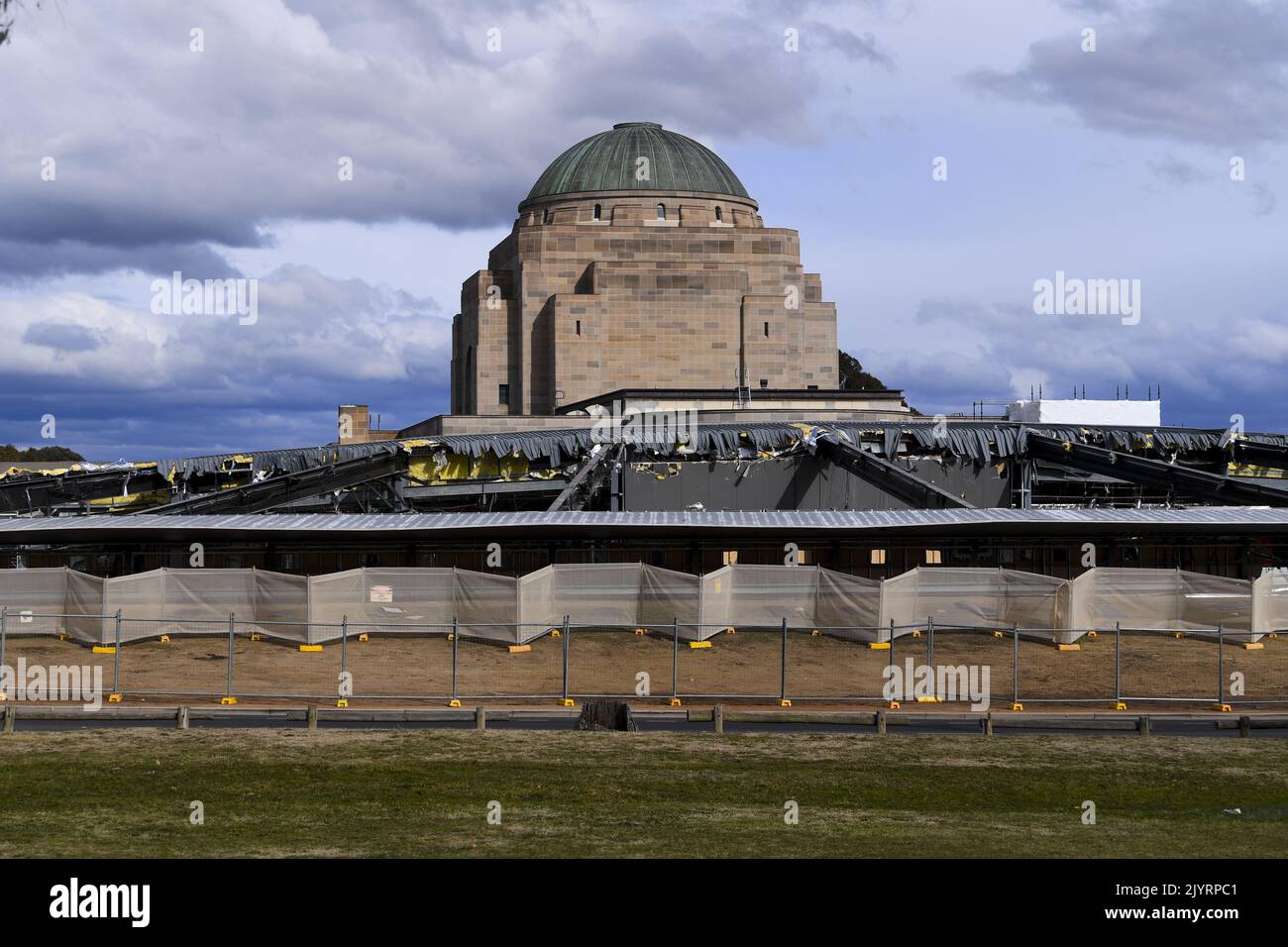 Anzac Hall is being demolished as early redevelopment works are ...