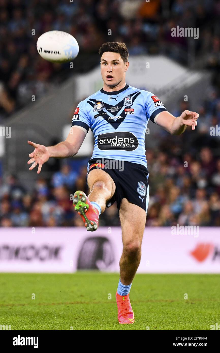 Mitchell Moses of the Blues in action during Game 3 of the 2021 State ...
