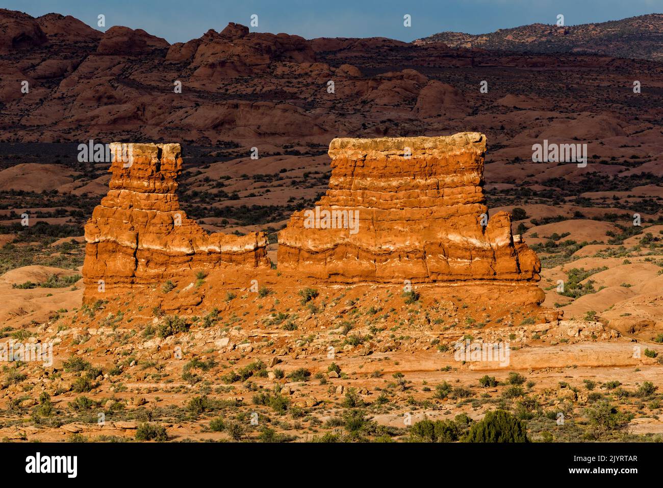 A formation of the Dewey Bridge member of Entrada sandstone in Arches ...