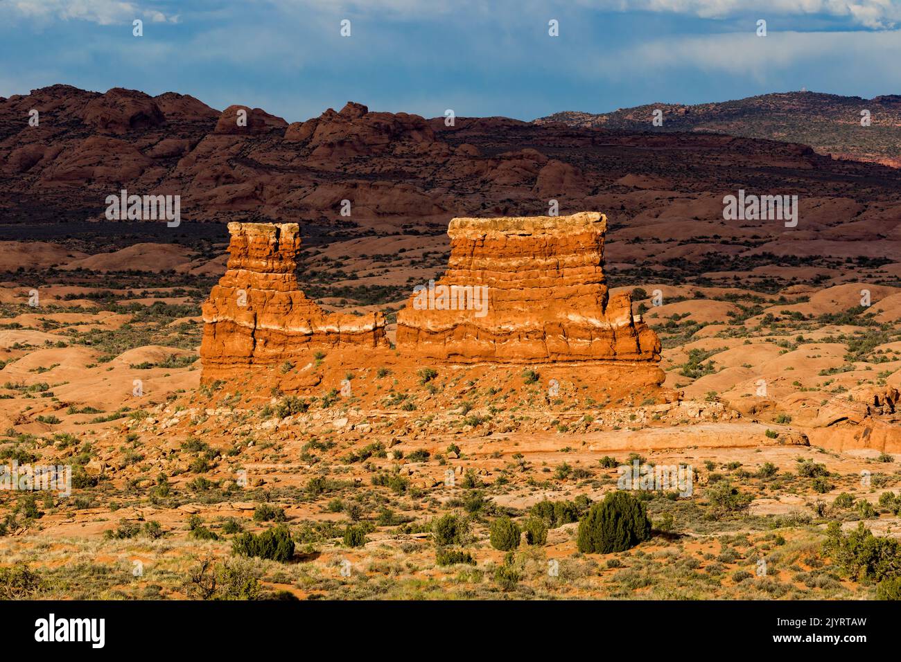 A formation of the Dewey Bridge member of Entrada sandstone in Arches ...