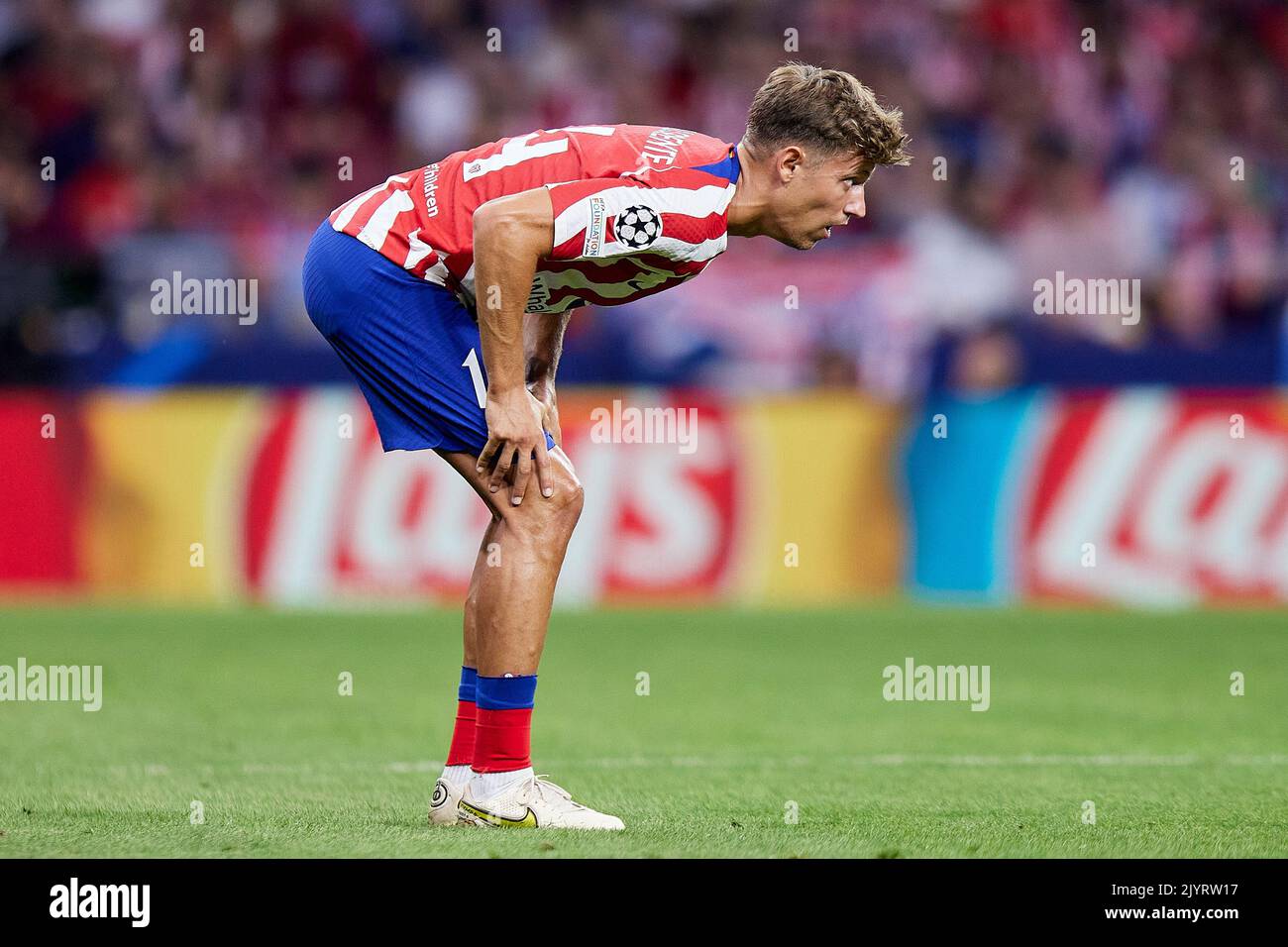 Marcos Llorente of Atletico de Madrid during the UEFA Champions League ...
