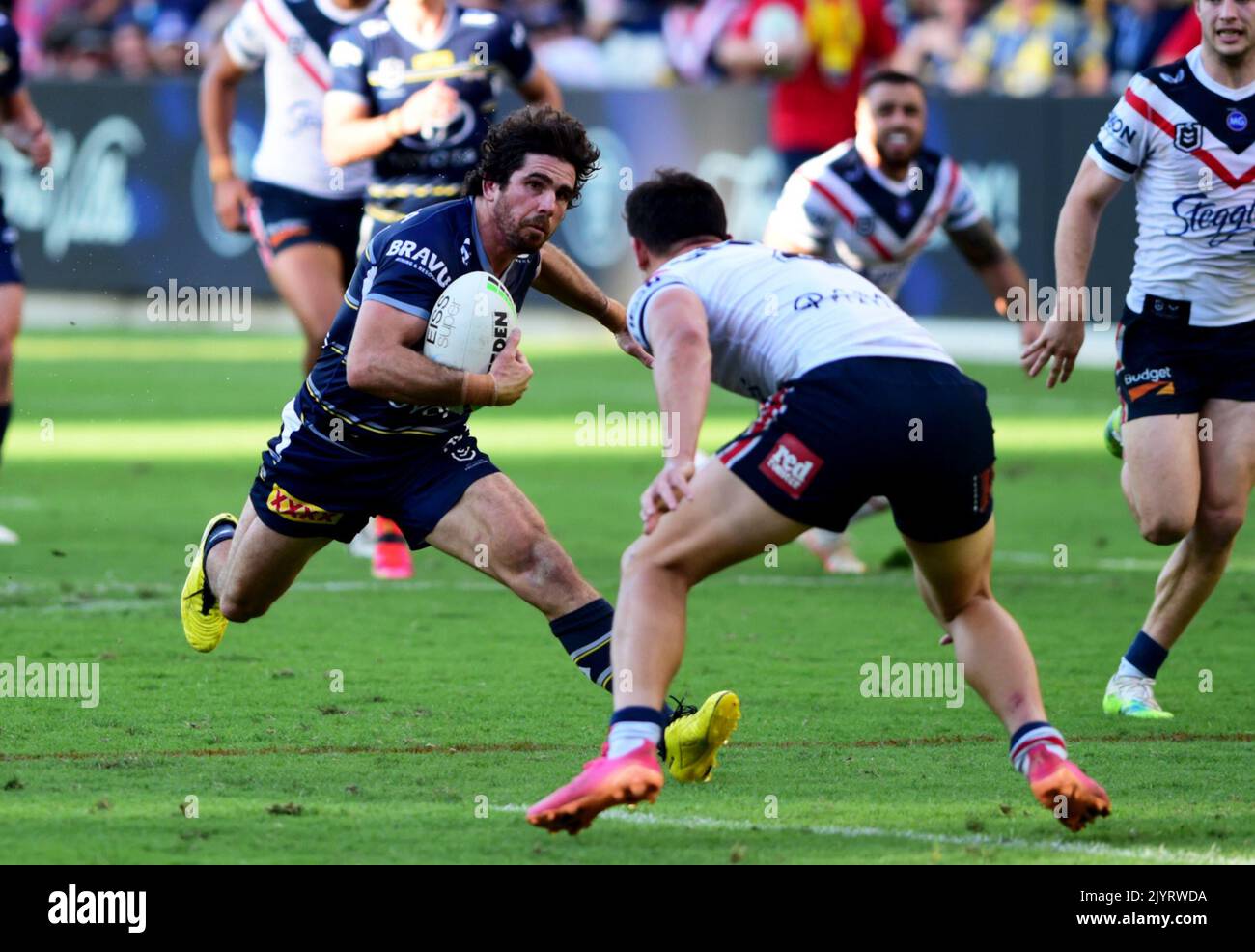 Jake Granville of the Cowboys during the NRL Round 18 match between ...