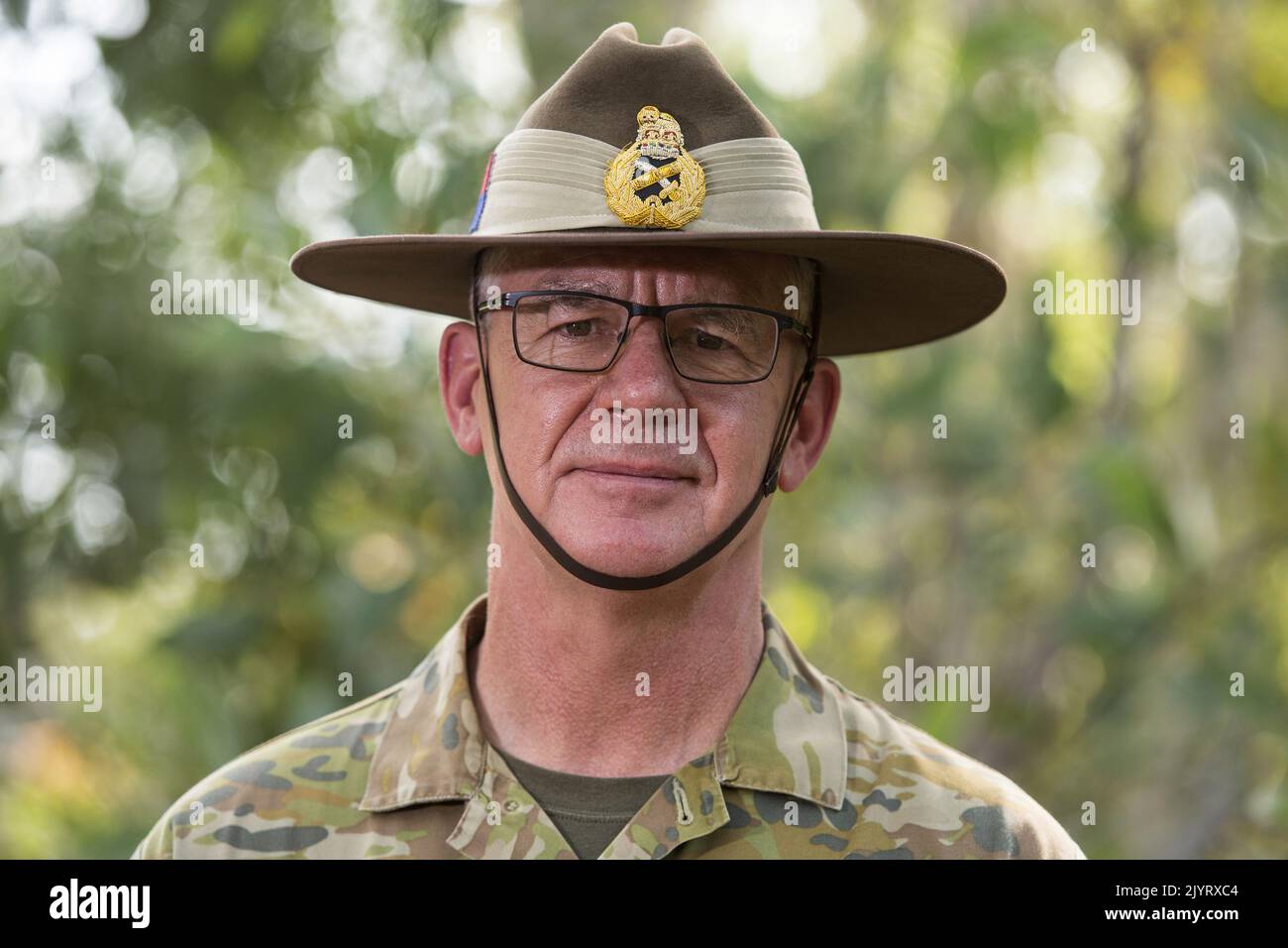 Chief of Army Lieutenant General Rick Burr poses for a photograph ...