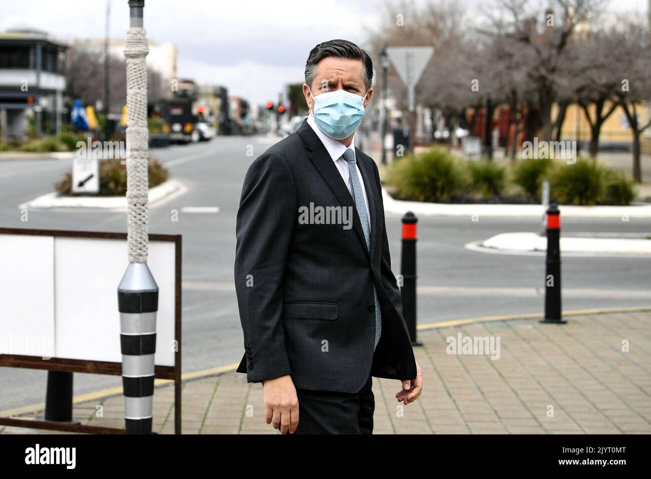 Federal Shadow Minister for Health and Ageing Mark Butler arrives at a ...
