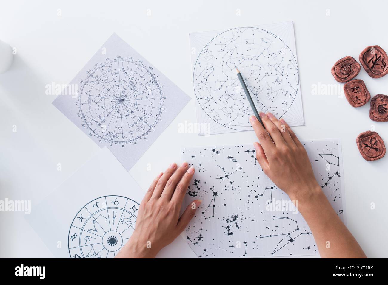 Map of oracle hi-res stock photography and images - Alamy