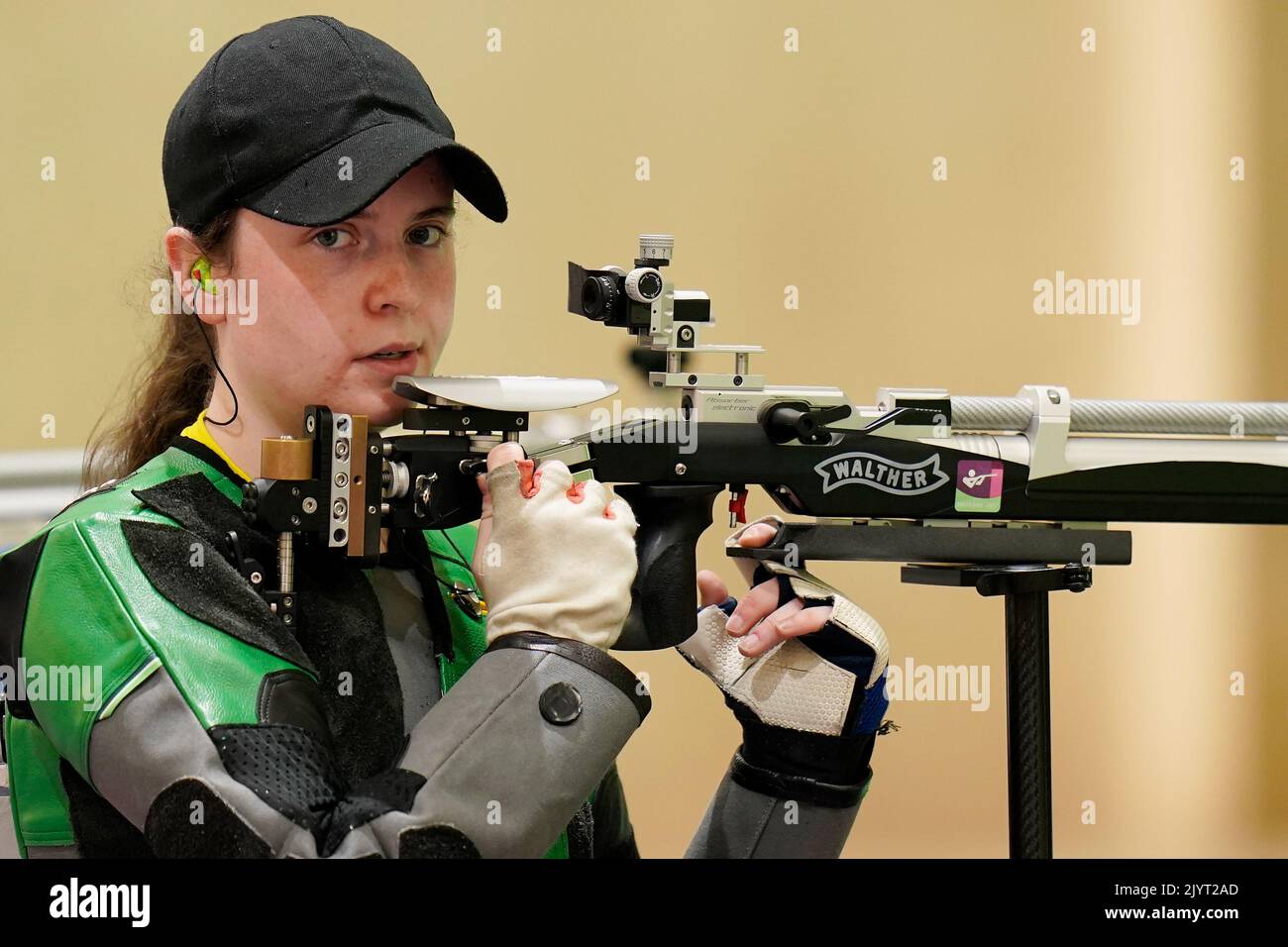 Australia's Elise Collier during the Women's 10m Air Rifle ...