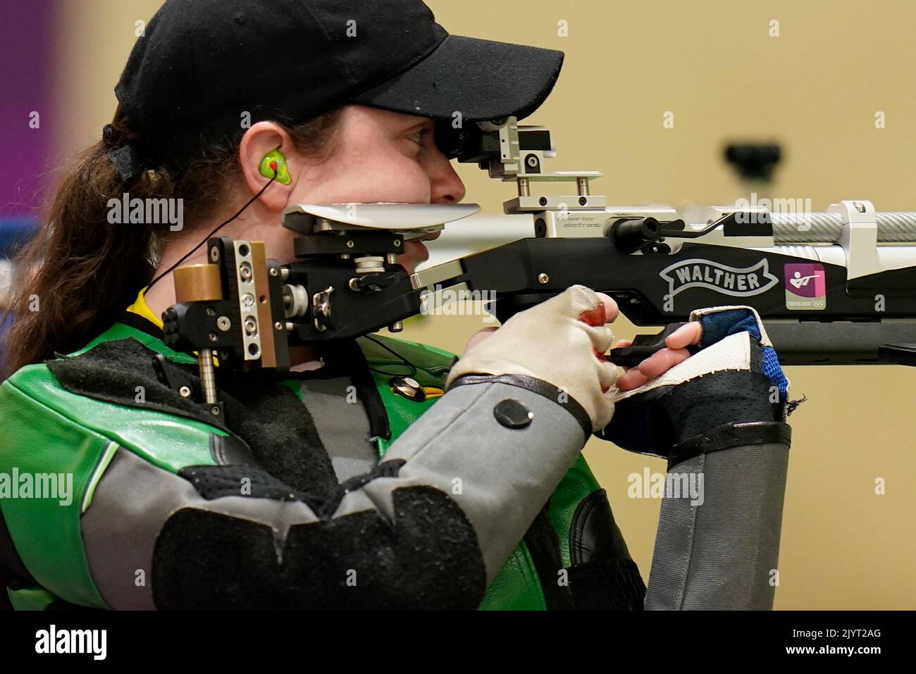 Australia's Elise Collier during the Women's 10m Air Rifle ...