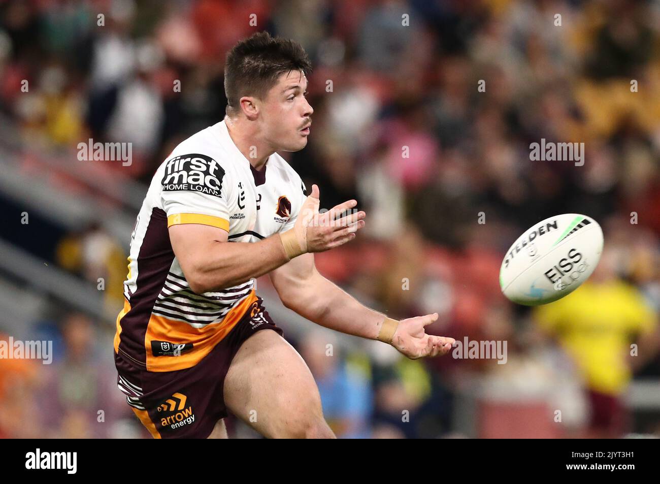 Cory Paix of the Broncos in action during the NRL Round 19 match ...
