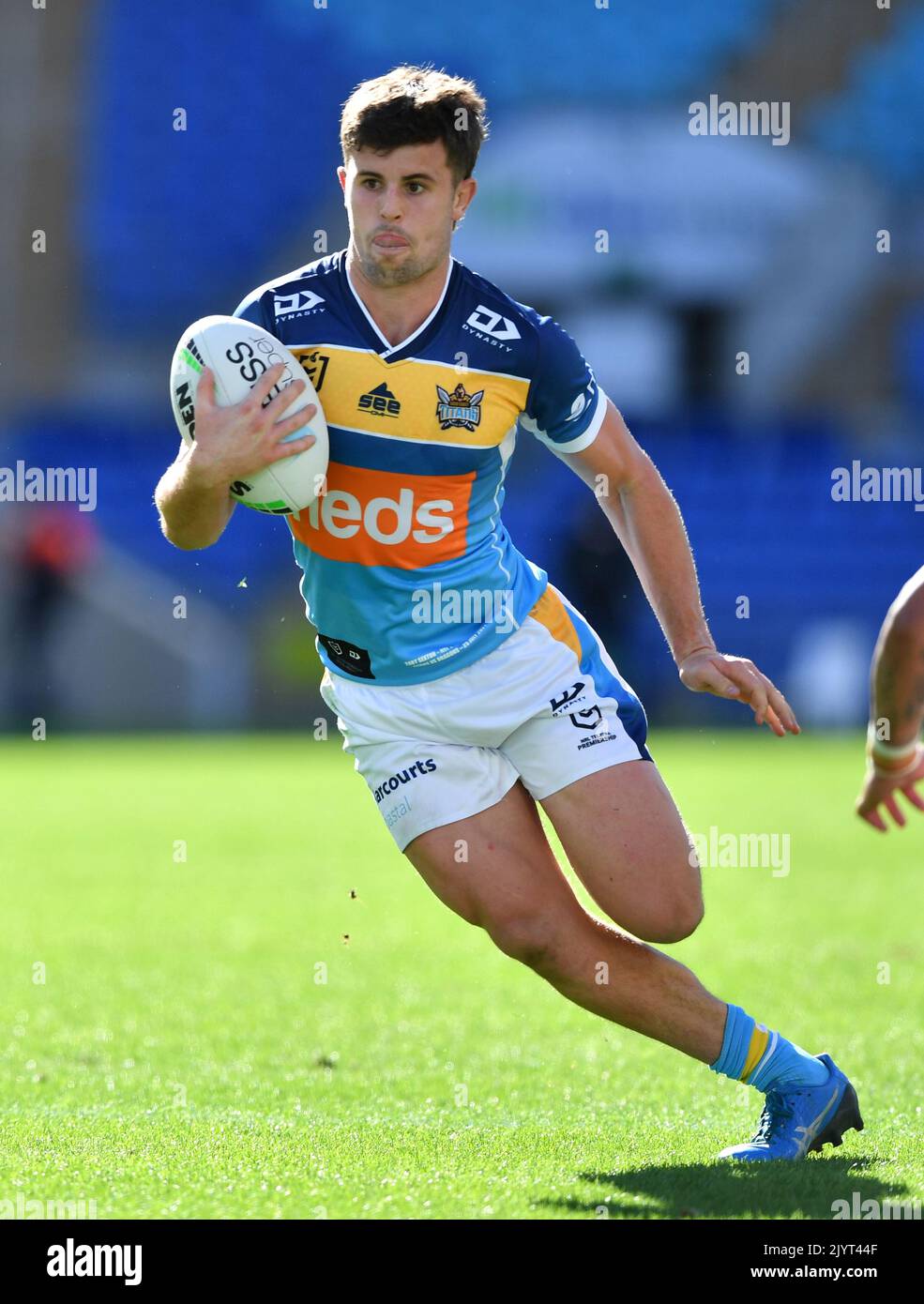 Toby Sexton of the Titans in action during the Round 19 NRL match ...