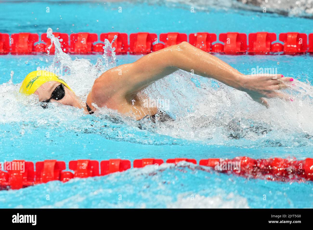 Madison Wilson of Australia during the Women’s 200m Freestyle Semifinal ...