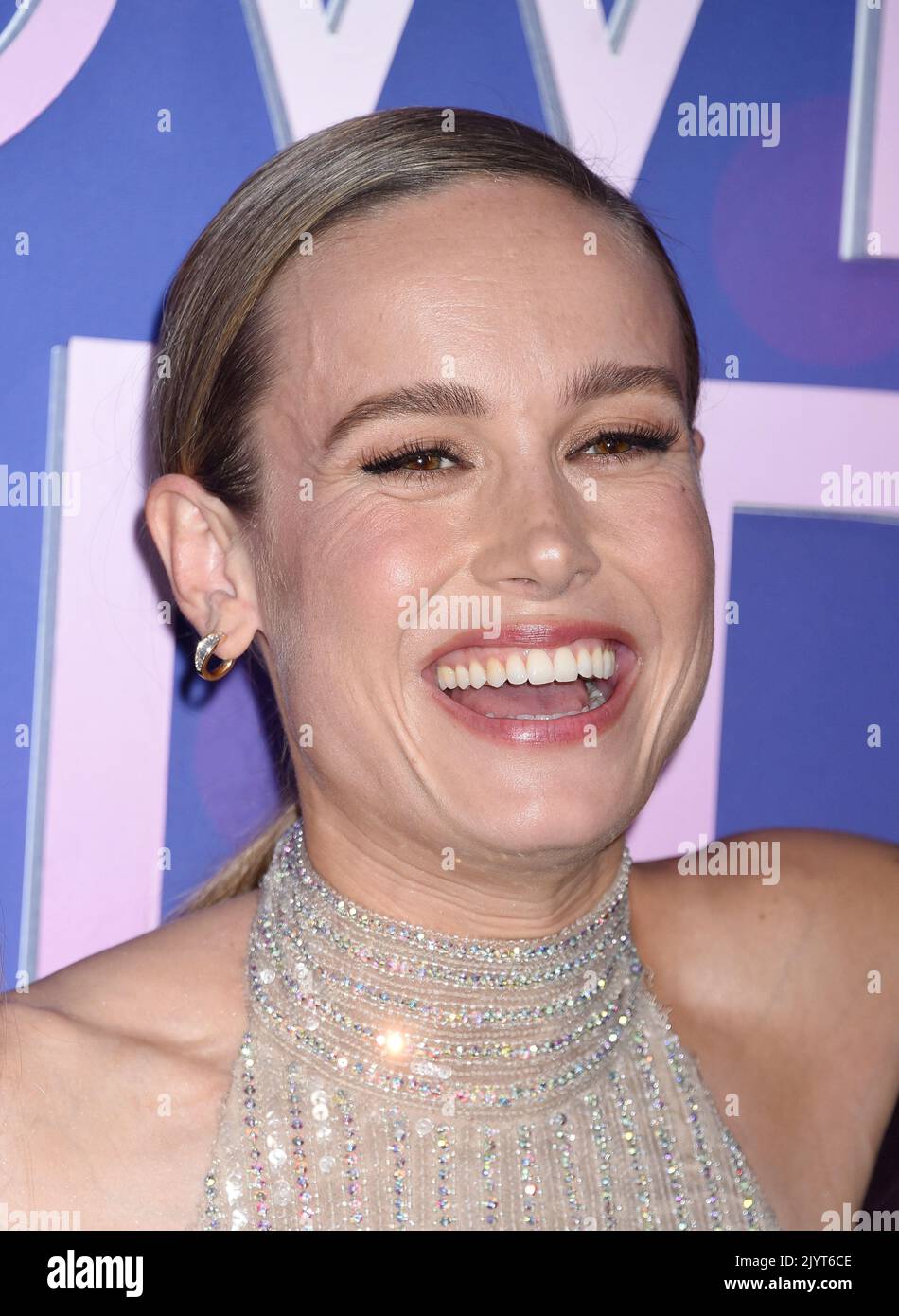 Brie Larson arriving to the "Growing Up" Premiere held at Neuehouse ...