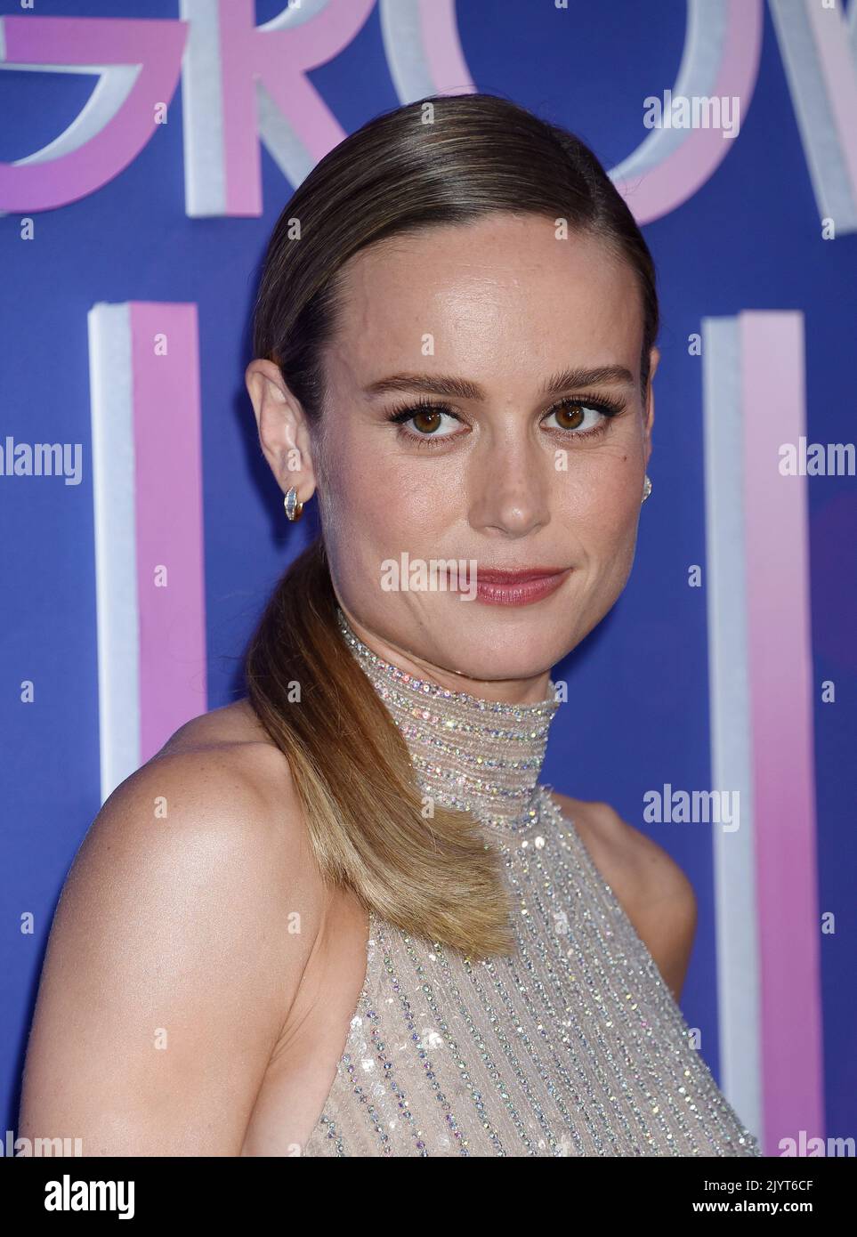 Brie Larson arriving to the "Growing Up" Premiere held at Neuehouse ...