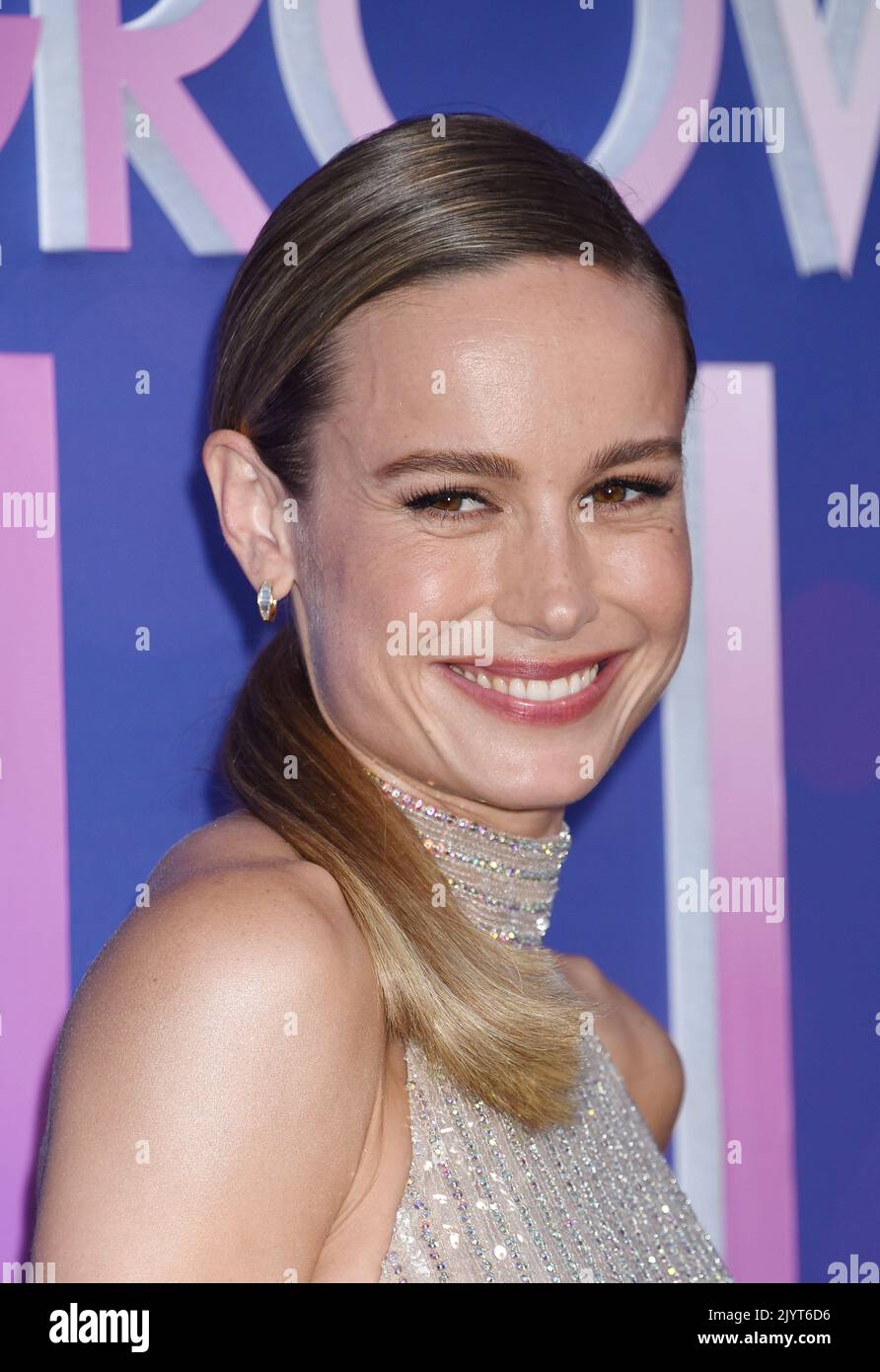 Brie Larson arriving to the "Growing Up" Premiere held at Neuehouse ...