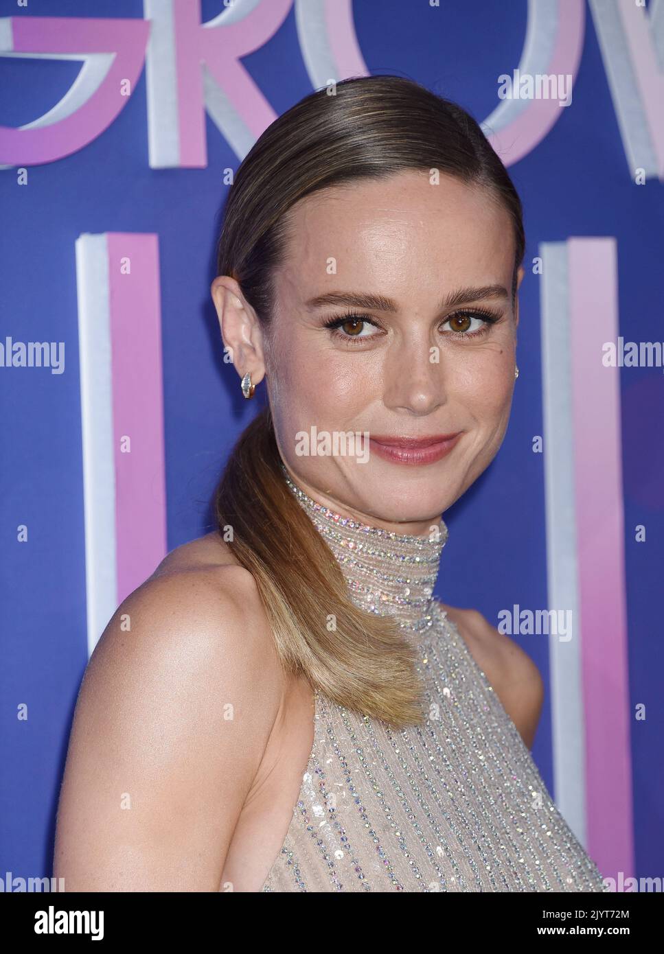 Brie Larson arriving to the "Growing Up" Premiere held at Neuehouse ...