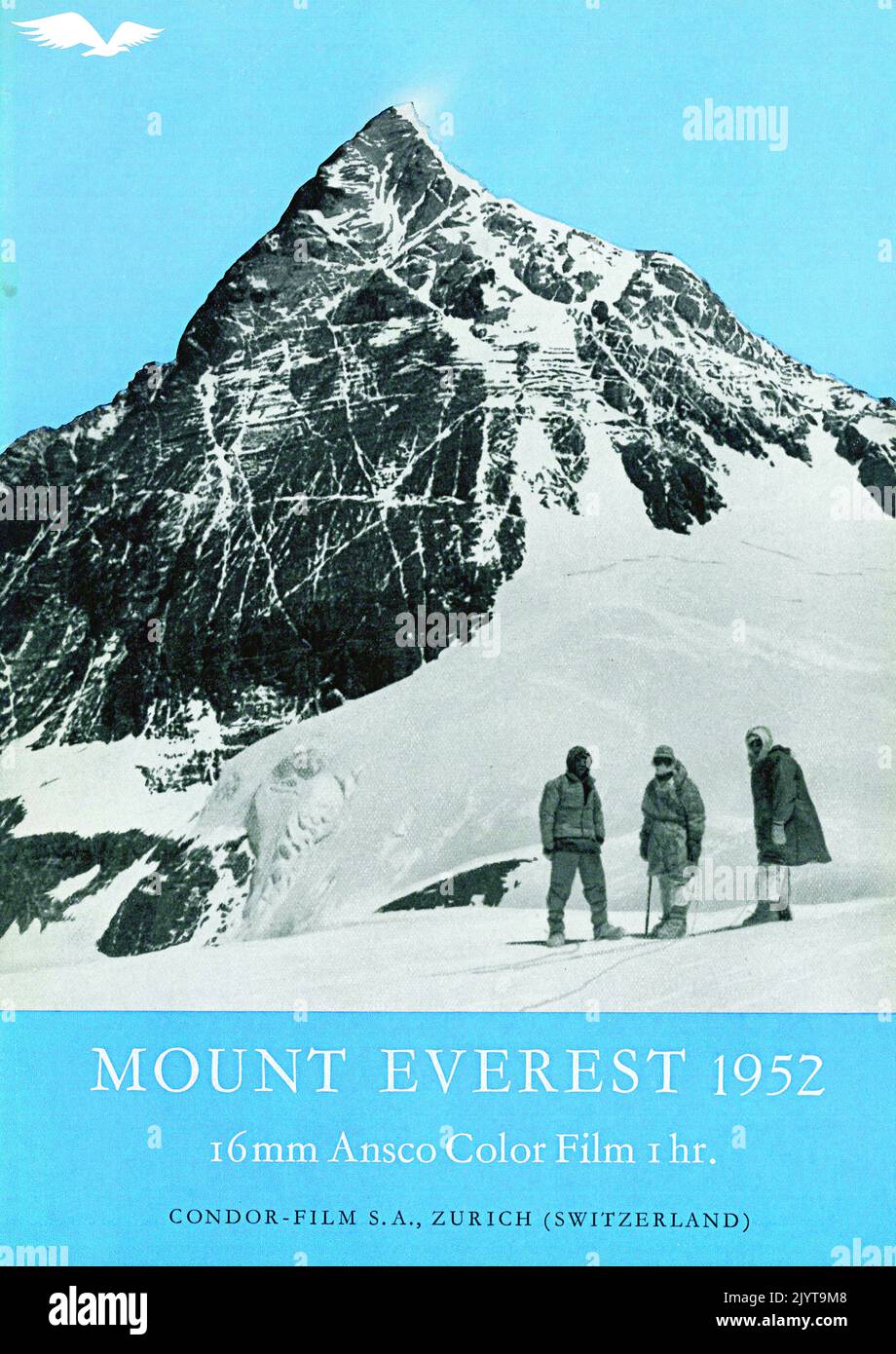 Poster for Mount Everest 1952 - Condor Films Ltd. - Mount Everest ...