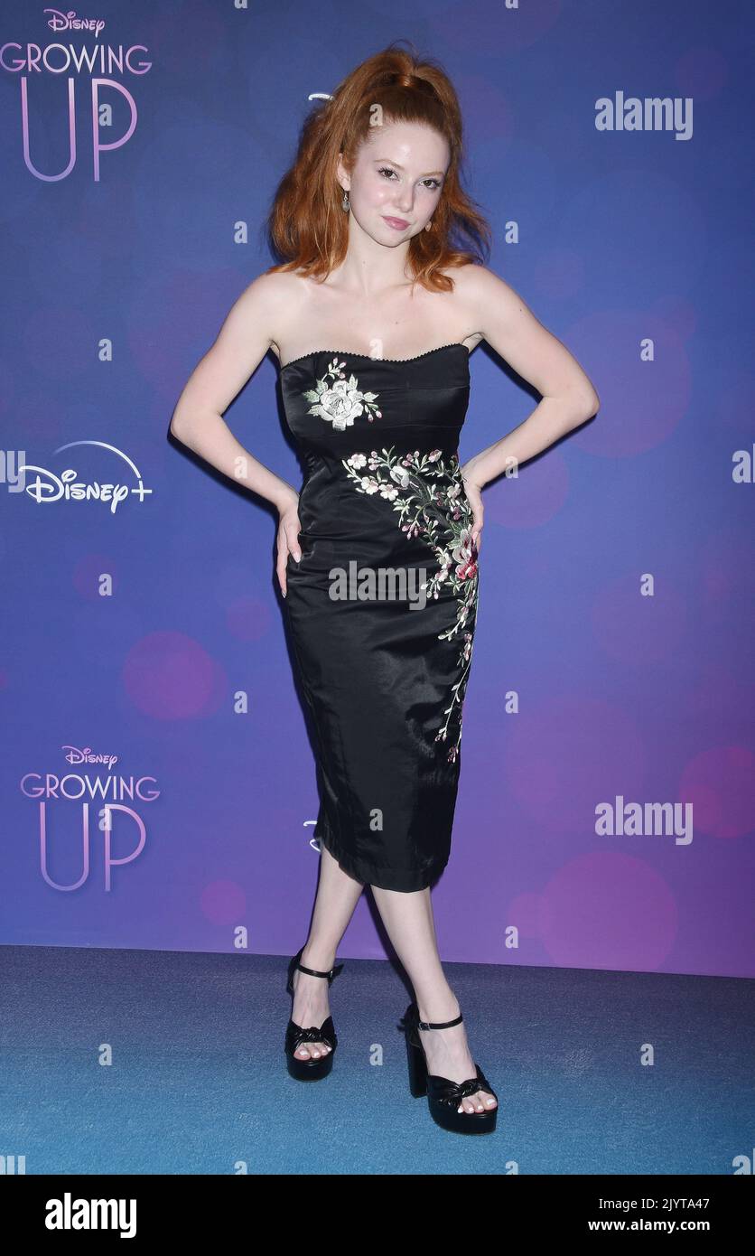 Francesca Capaldi arriving to the "Growing Up" Premiere held at ...