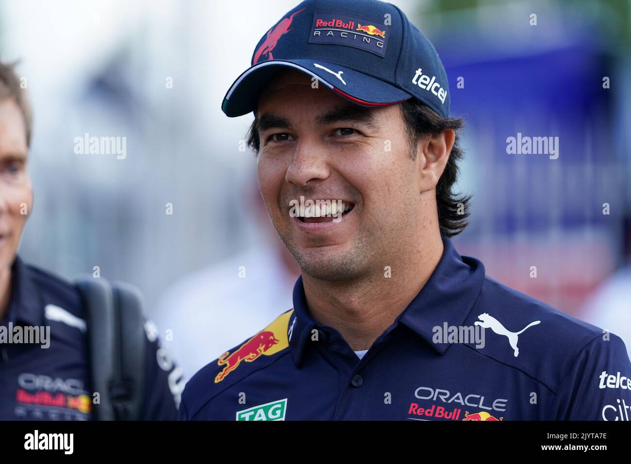 Monza, Italy. 08th Sep, 2022. Sergio Perez driving the (11) Oracle Red ...