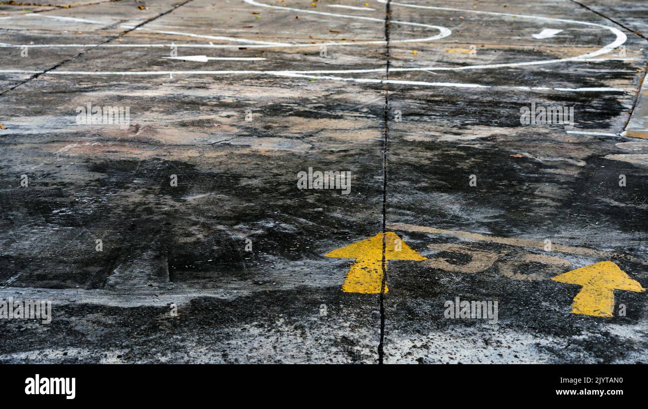 Driving test and training area with simulate test for driving license ...