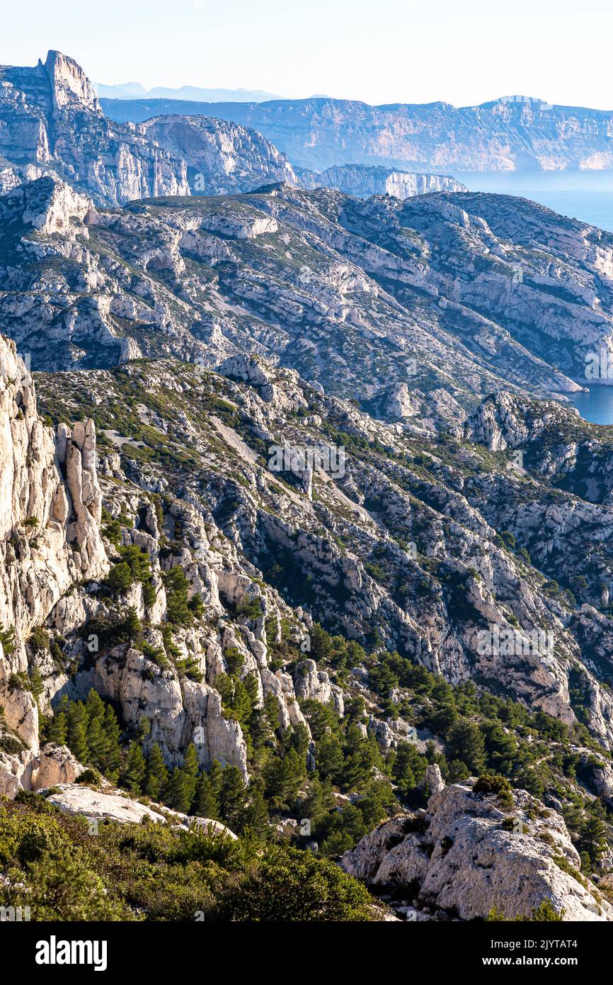Calanques National Park, Bouches-du-Rhône, France Stock Photo - Alamy