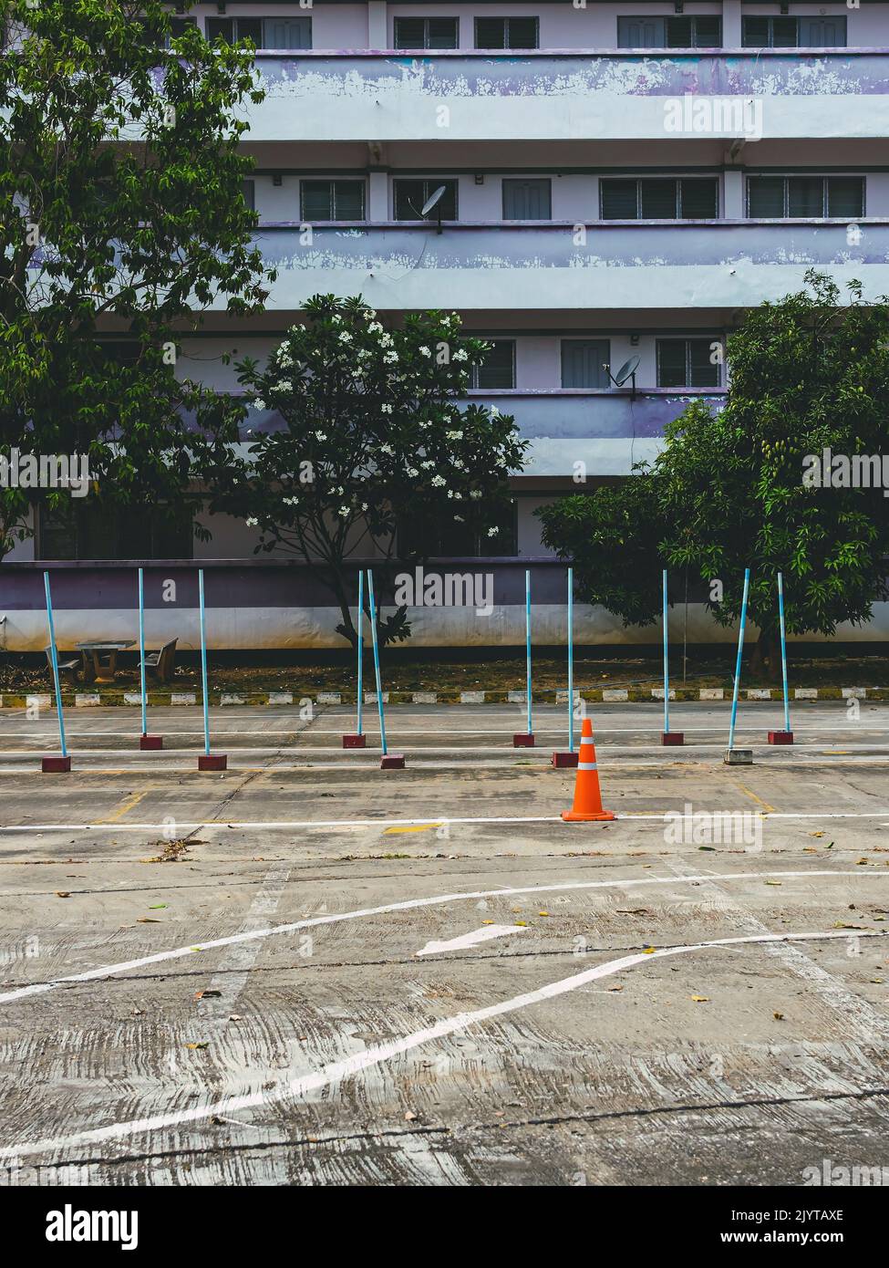 Driving test and training area with simulate test for driving license ...