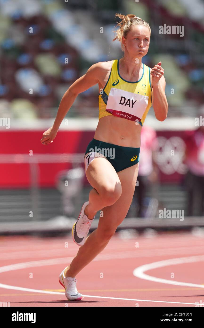 Riley Day of Australia in action during the Women’s 200m heats at the ...
