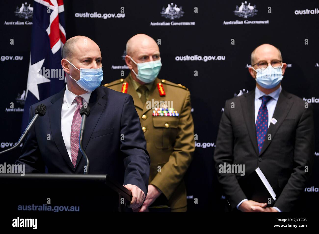 Australian Treasurer Josh Frydenberg, COVID-19 Taskforce Commander ...