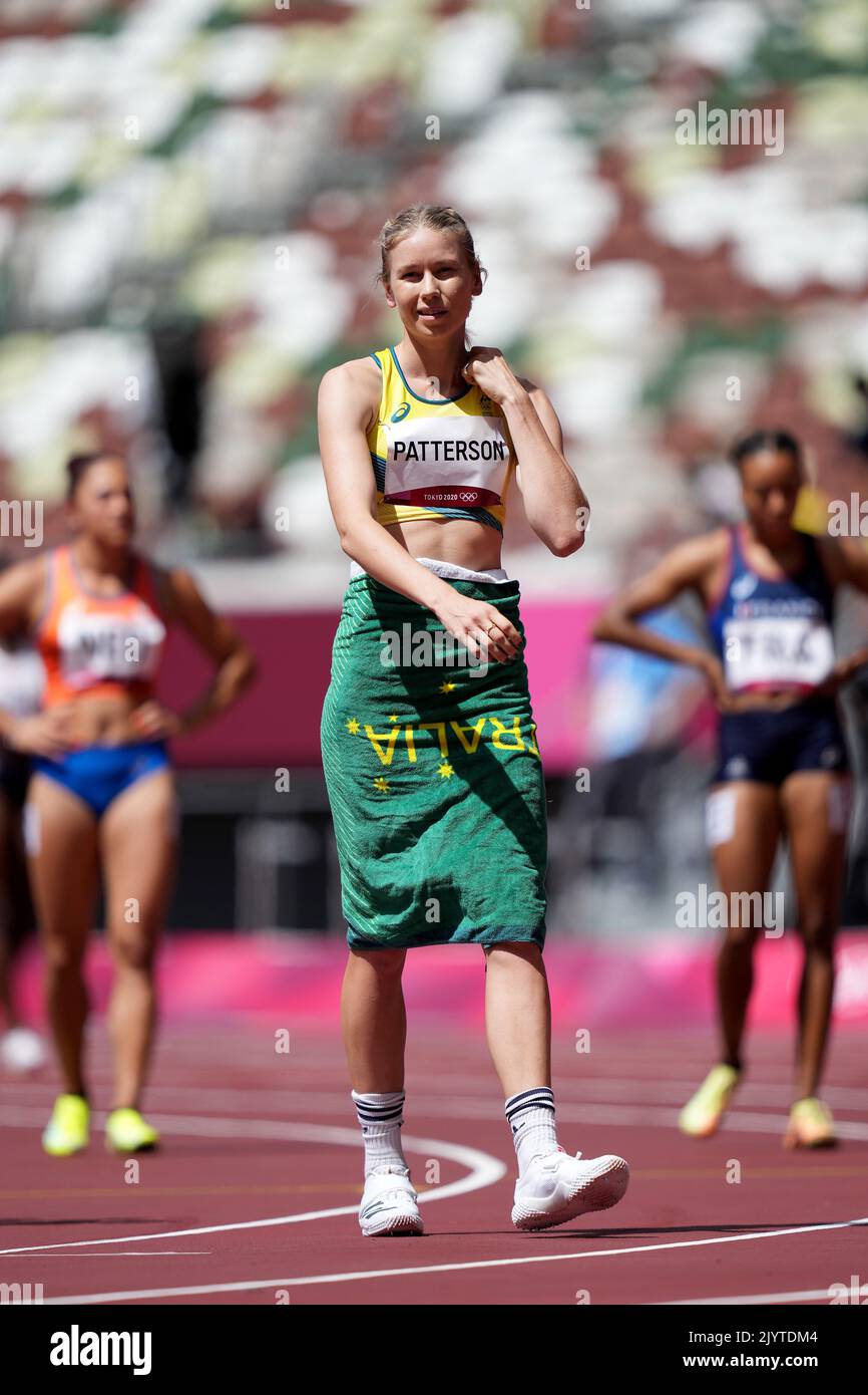 Eleanor Patterson of Australia during the Women’s High Jump ...
